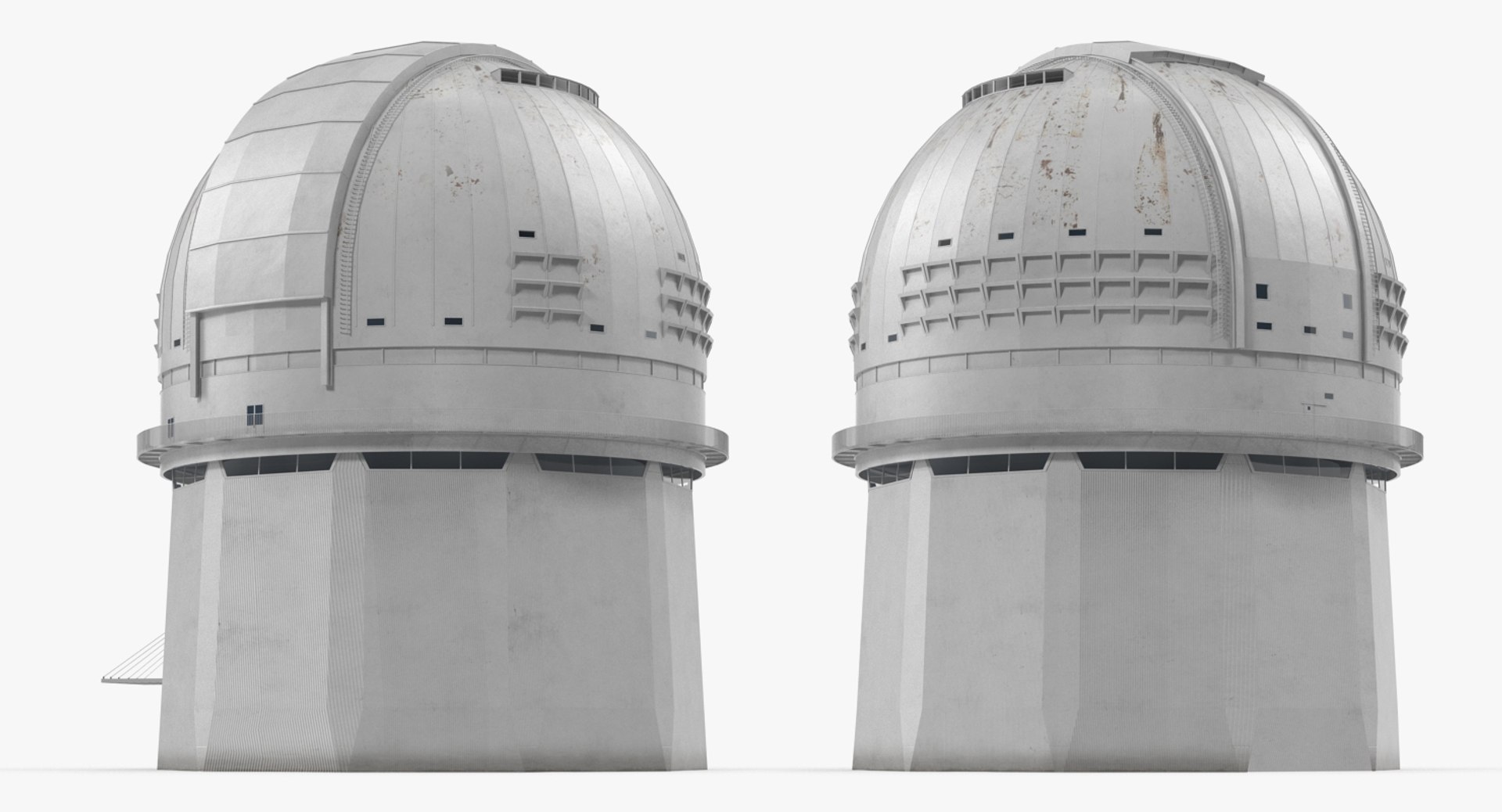 Observatory building rigged model - TurboSquid 1294446