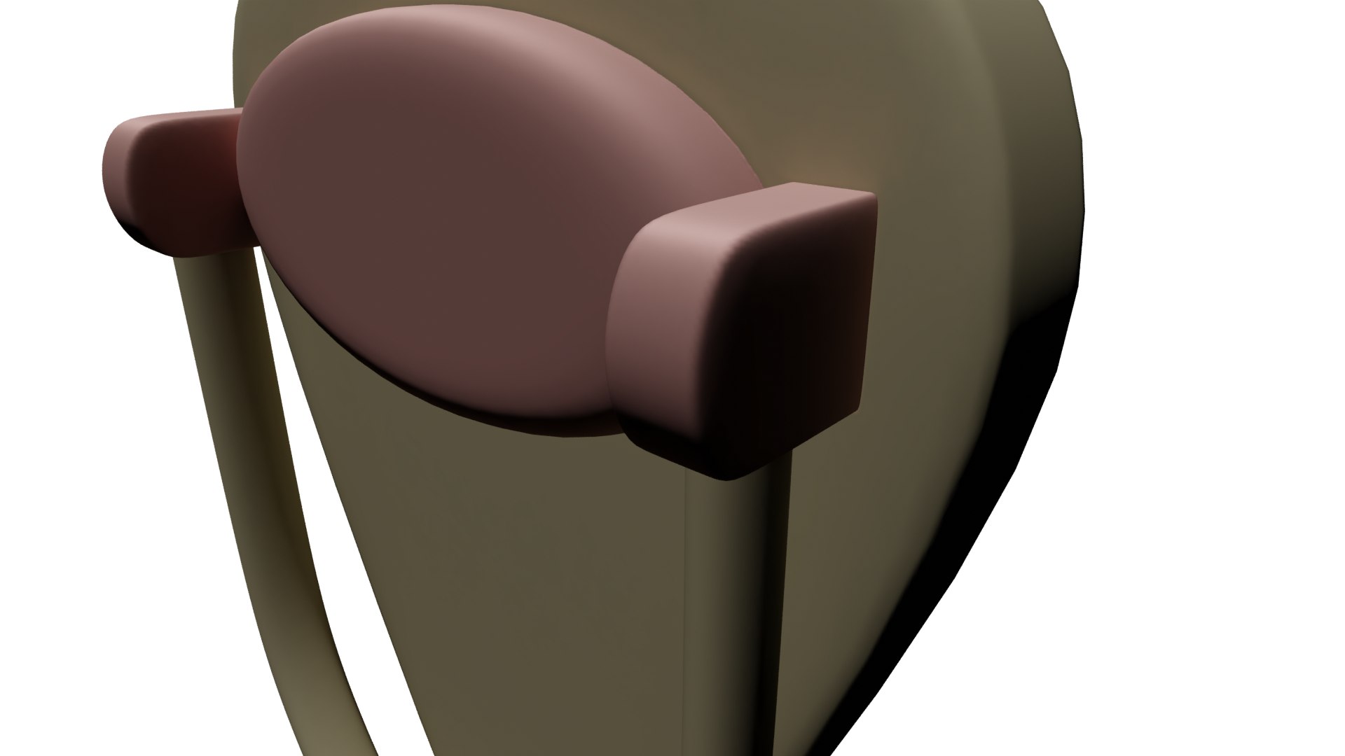 Simple Metal Door Knocker B 3D Model - TurboSquid 2243860