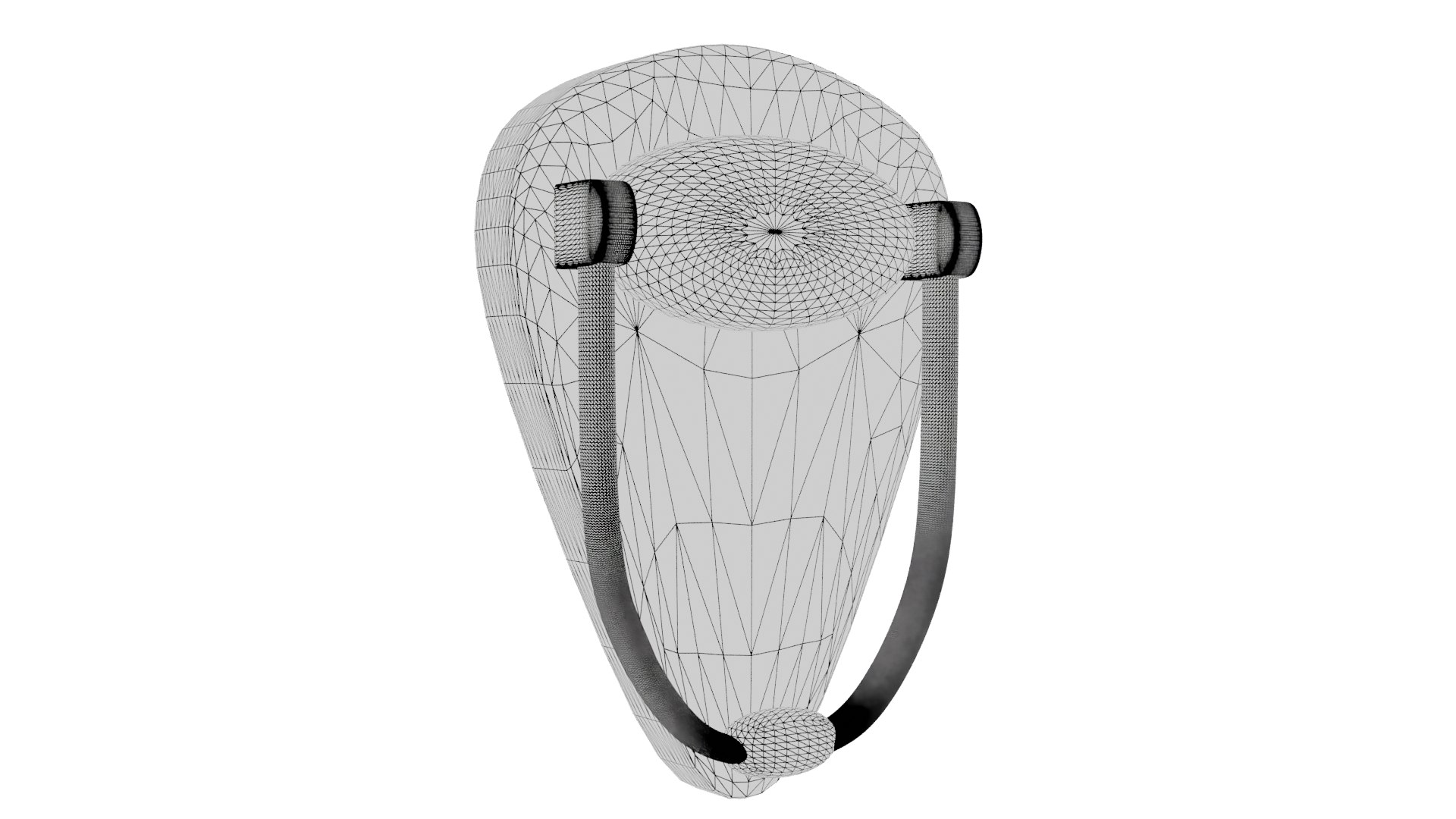 Simple Metal Door Knocker B 3D Model - TurboSquid 2243860