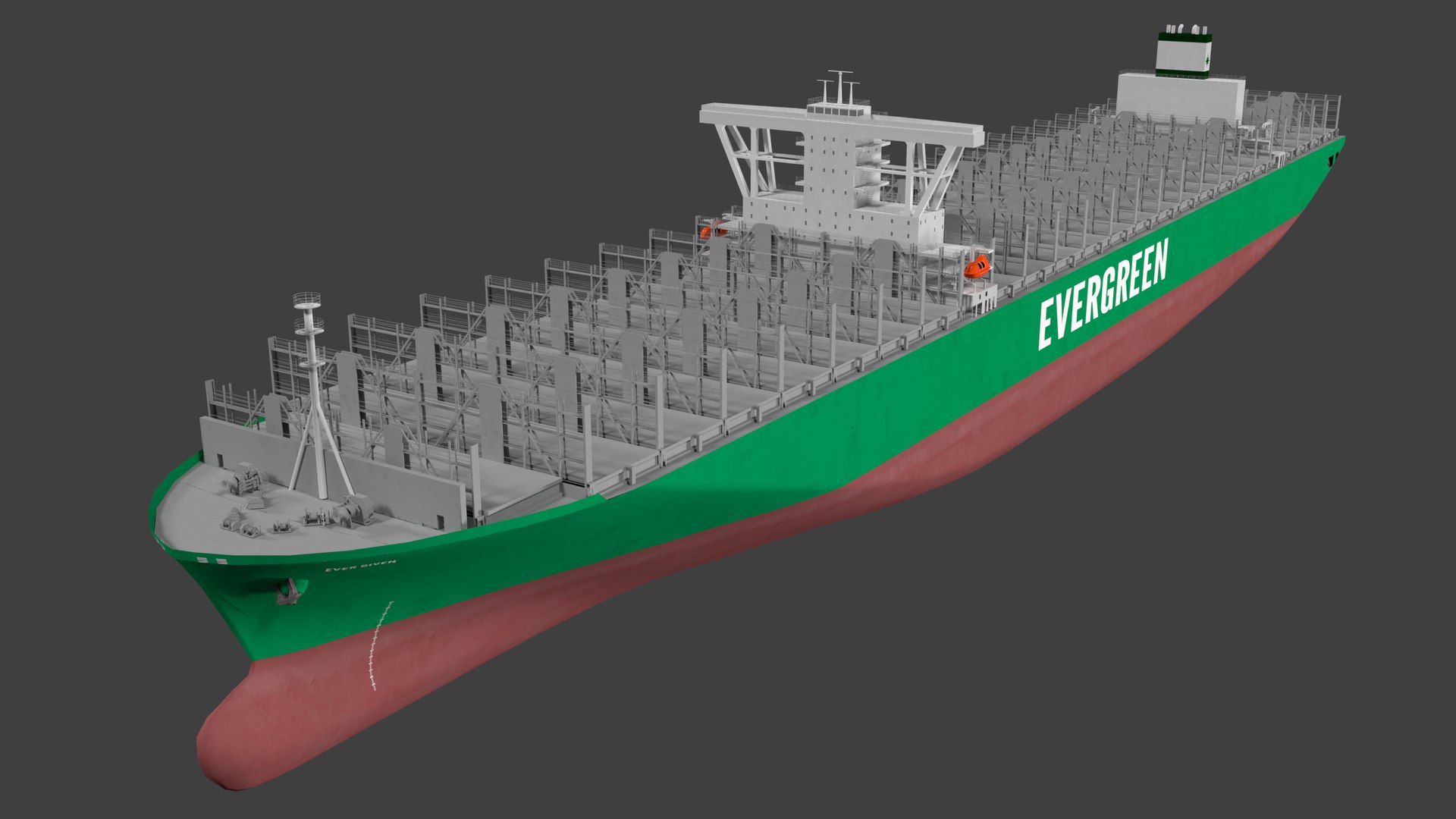 Ever Given Container Ship Lowpoly Model - TurboSquid 1977687 Ever Given Container Ship Lowpoly Model - TurboSquid 1977687