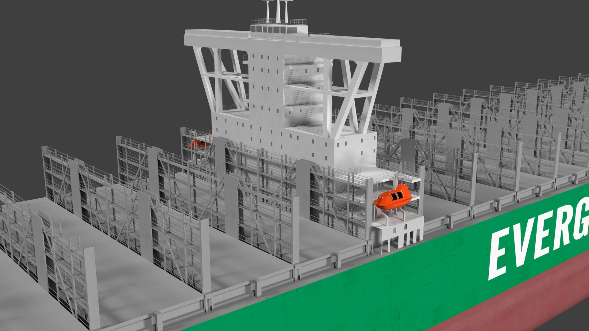 Ever Given Container Ship Lowpoly Model - TurboSquid 1977687 Ever Given Container Ship Lowpoly Model - TurboSquid 1977687