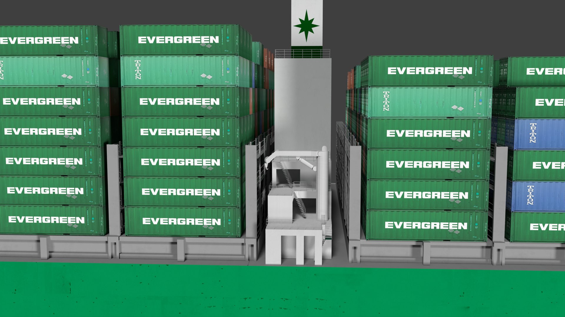 Ever Given Container Ship Lowpoly Model - TurboSquid 1977687 Ever Given Container Ship Lowpoly Model - TurboSquid 1977687