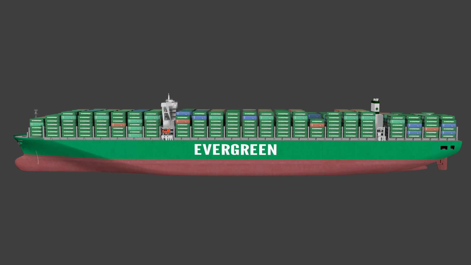 Ever Given Container Ship Lowpoly Model - TurboSquid 1977687 Ever Given Container Ship Lowpoly Model - TurboSquid 1977687