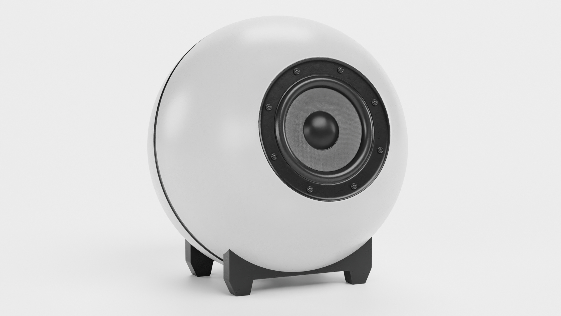 Round Speakers 3D Model - TurboSquid 2371246