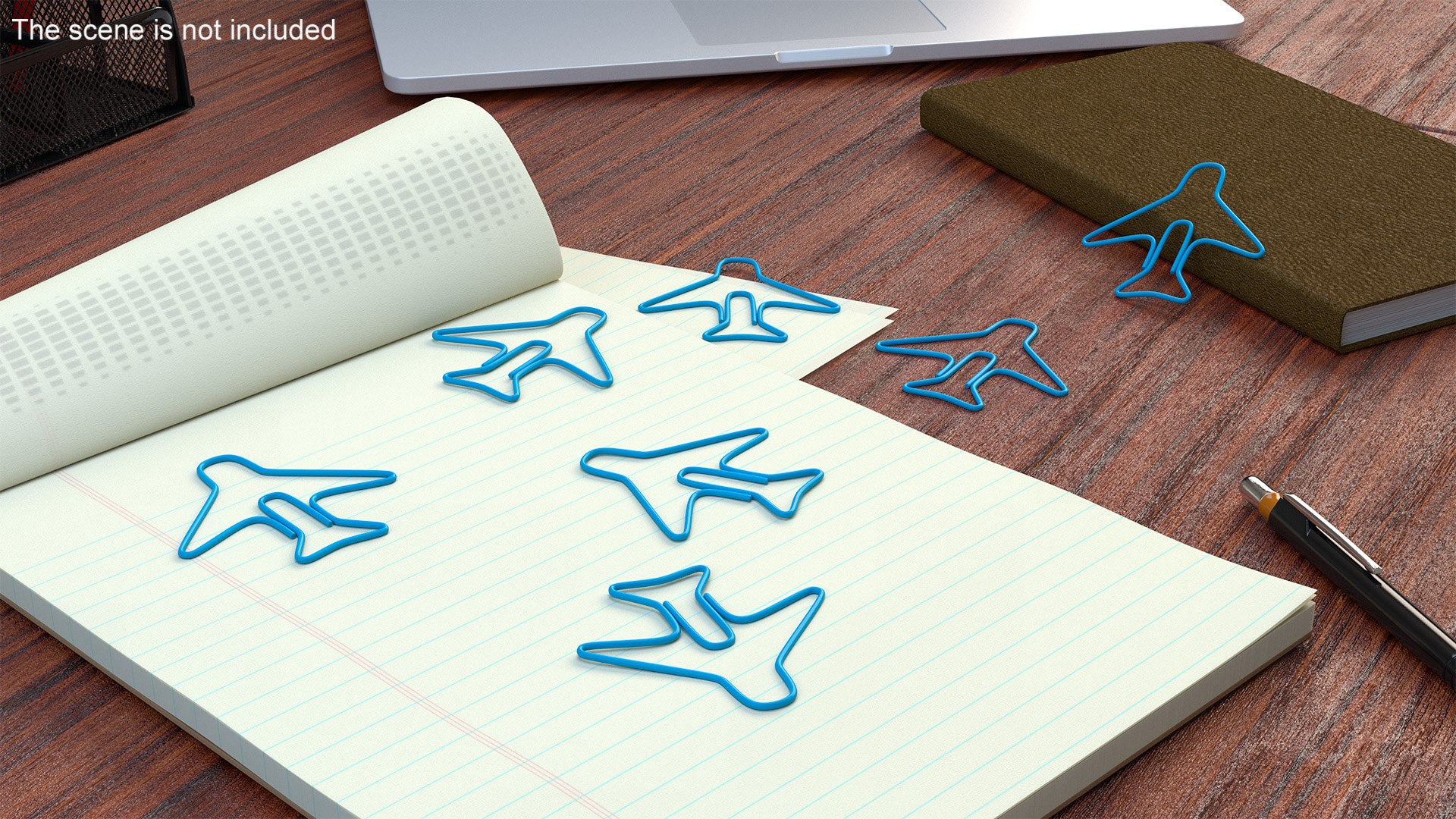 Plane Shaped Paper Clip 3D Model - TurboSquid 2195632