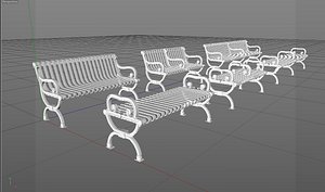 Park Bench SketchUp Models for Download | TurboSquid
