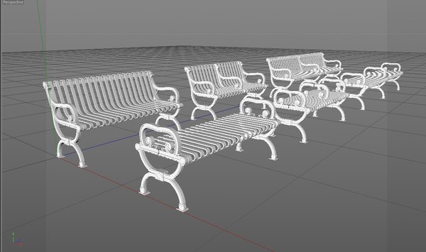 Bench SketchUp Models for Download | TurboSquid