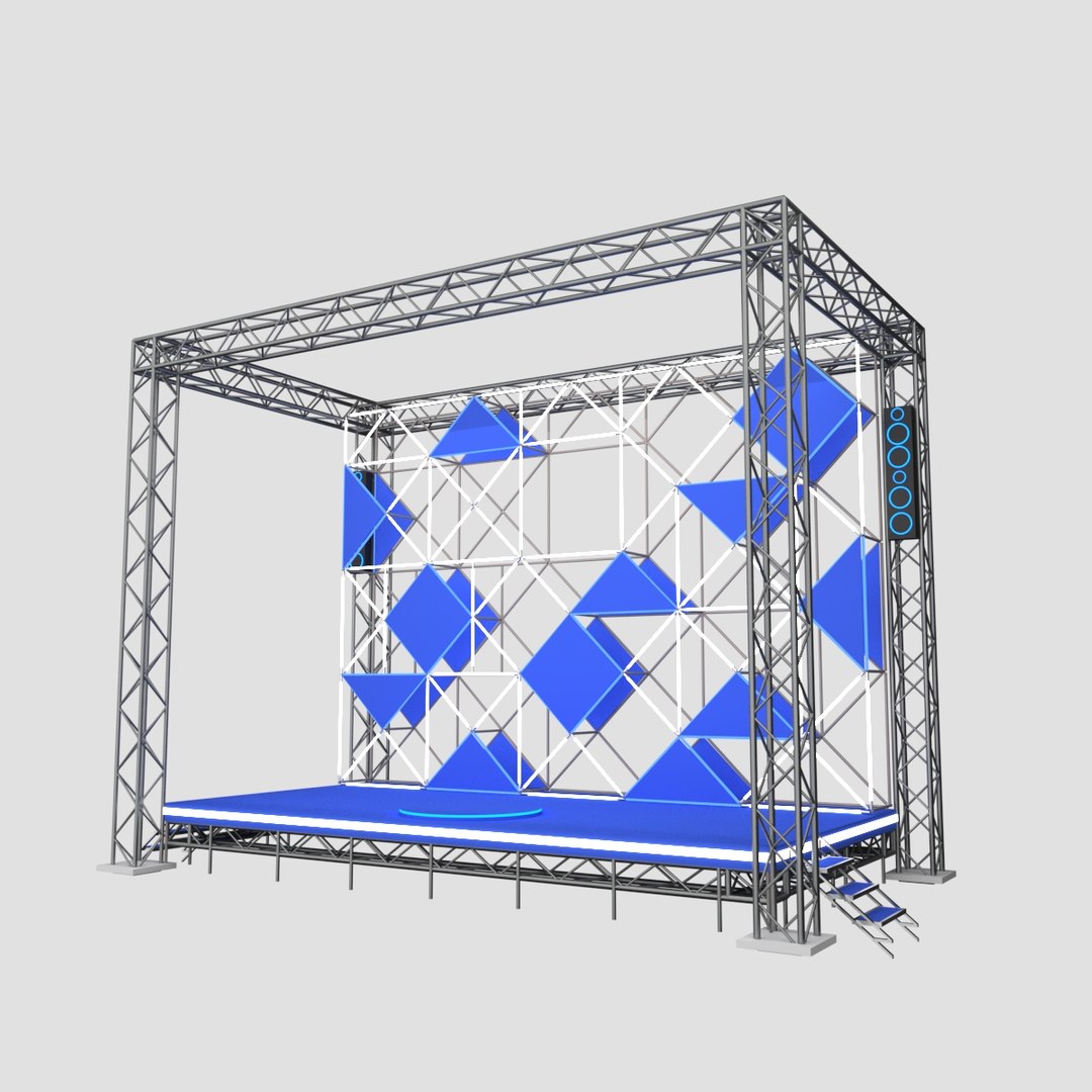 Stage 6x4 M2 With Hidden Lights Model - TurboSquid 2047836