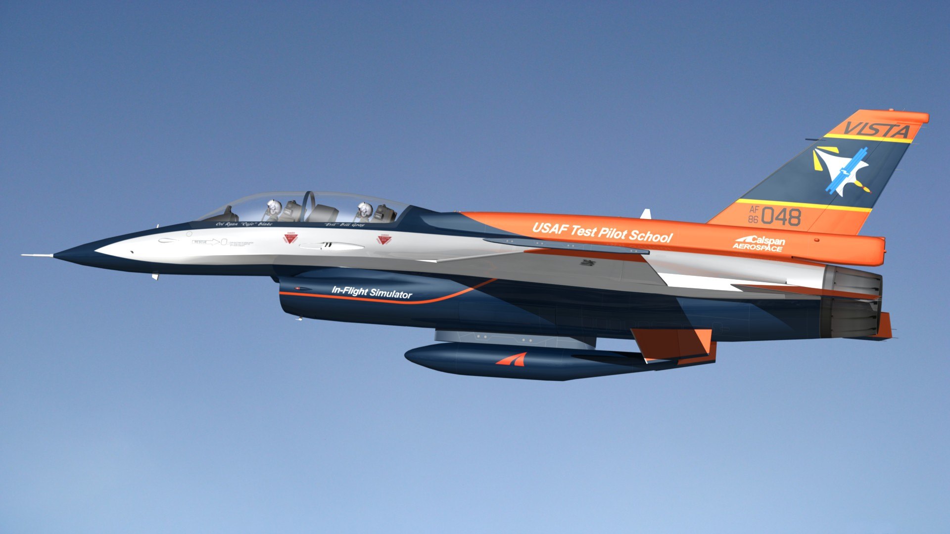 3D General Dynamics X62 VISTA model - TurboSquid 1864574