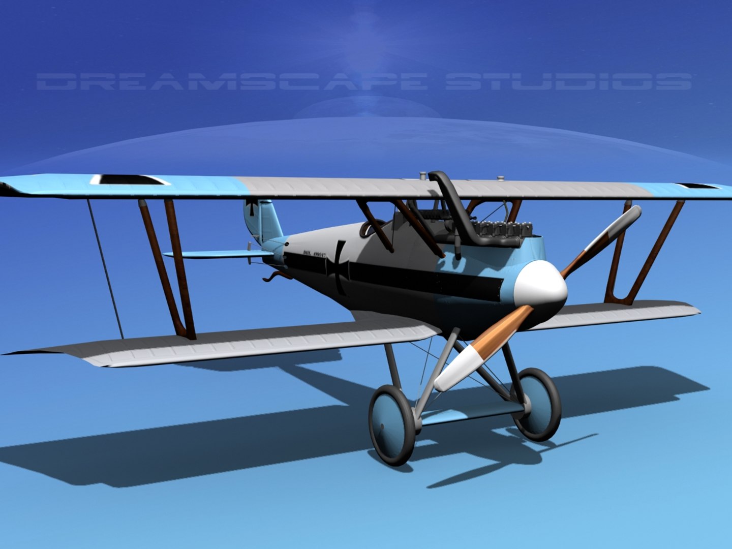 3d Model Of Pfalz D Iii Diii