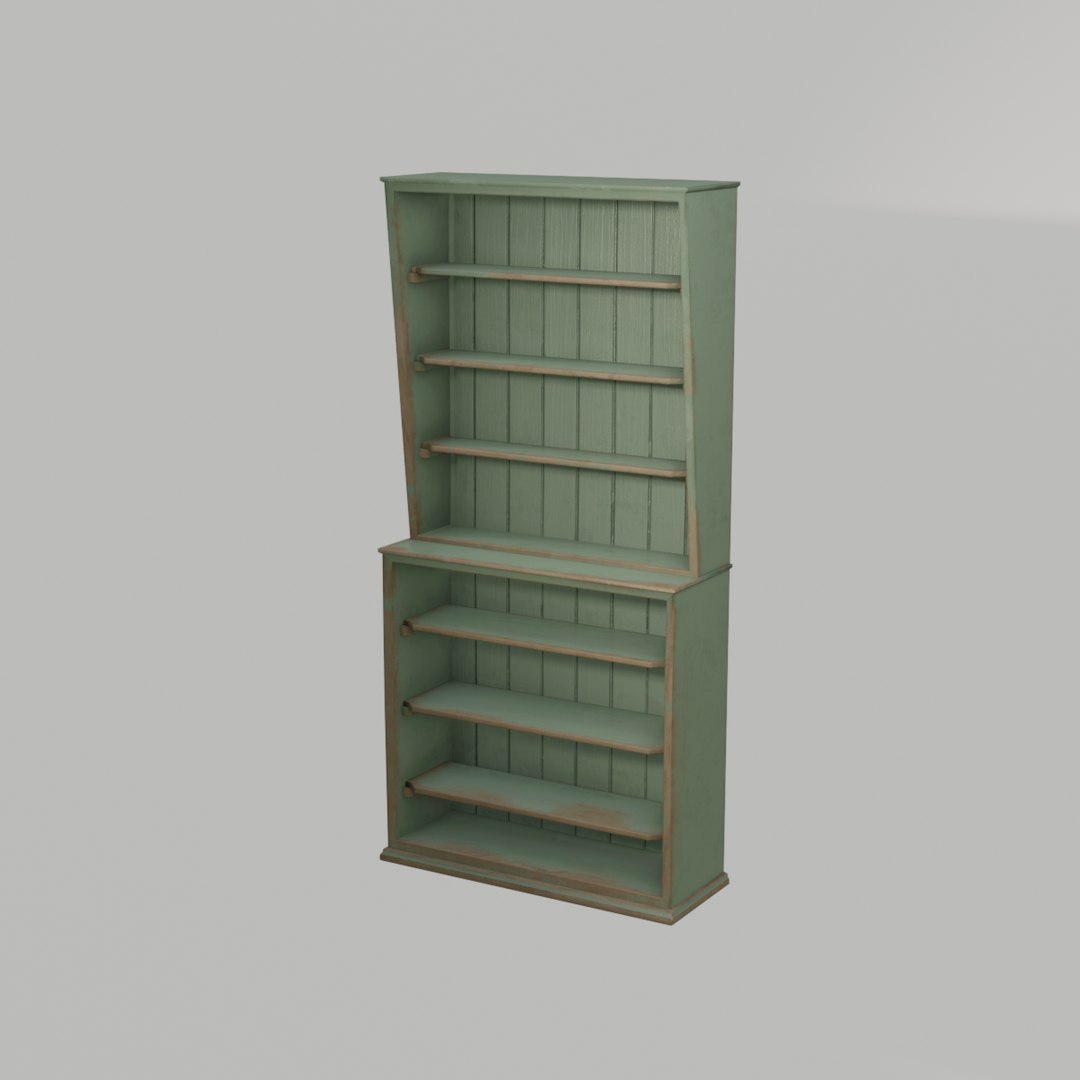 Old Worn Shelf 3D Model - TurboSquid 1935872