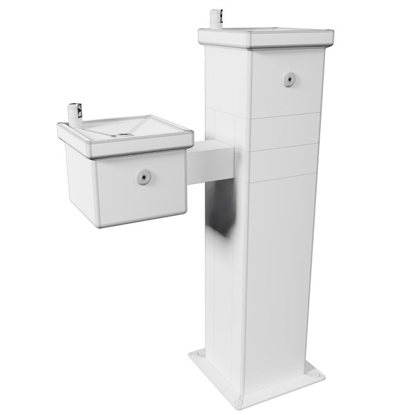 Drinking fountain 3D model - TurboSquid 1589016