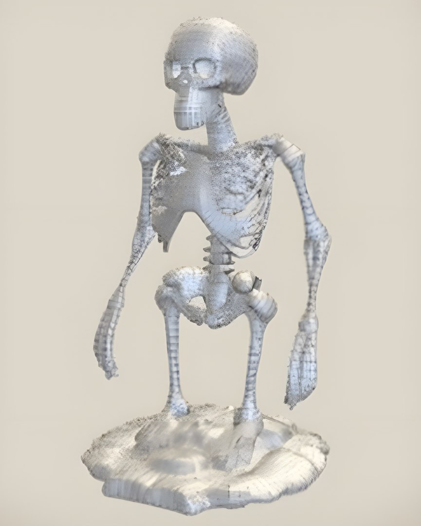 3D Poseable Skeleton Figurine - TurboSquid 2297162