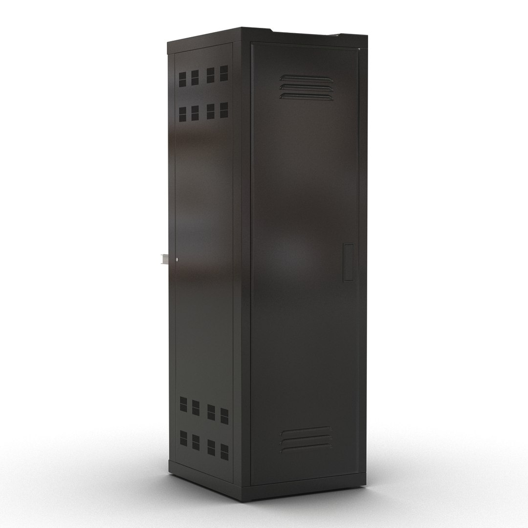3d Servers Rack 2 Model