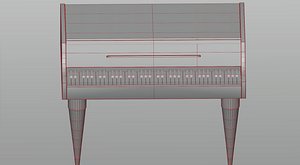 Free Grand Piano 3d Model