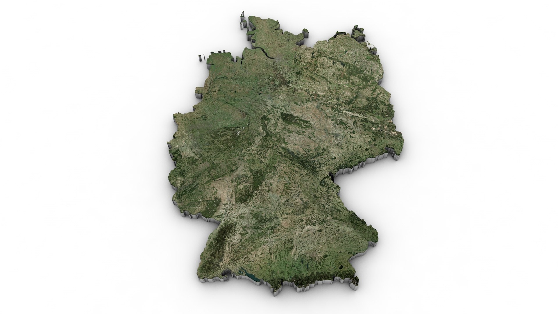 3D Germany Map Pack - TurboSquid 2060412