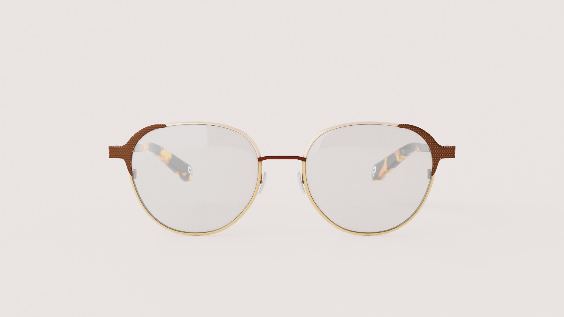 3D JF Rey Petite - PM061 8095 Glasses Model - TurboSquid 2229739