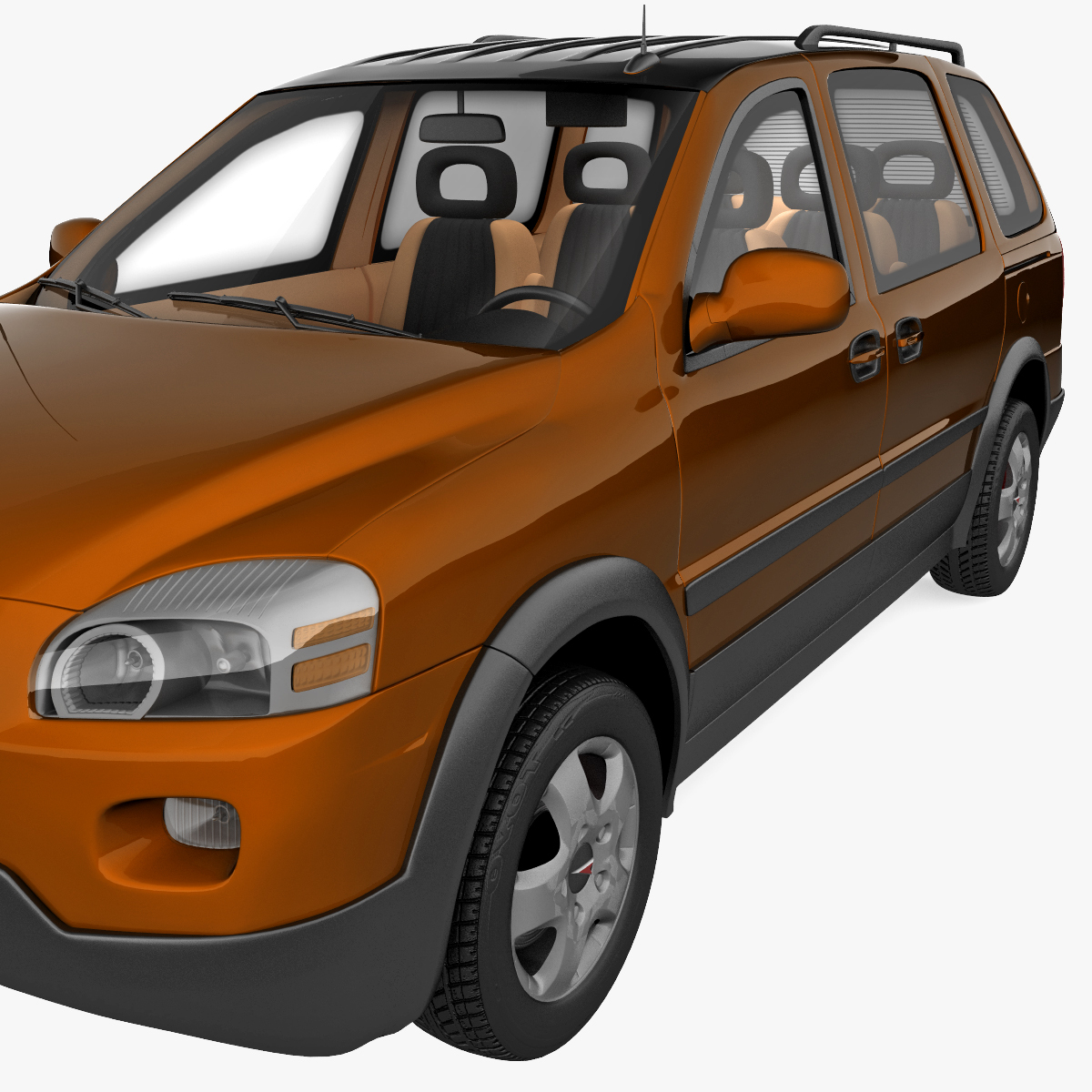 pontiac montana 3d model