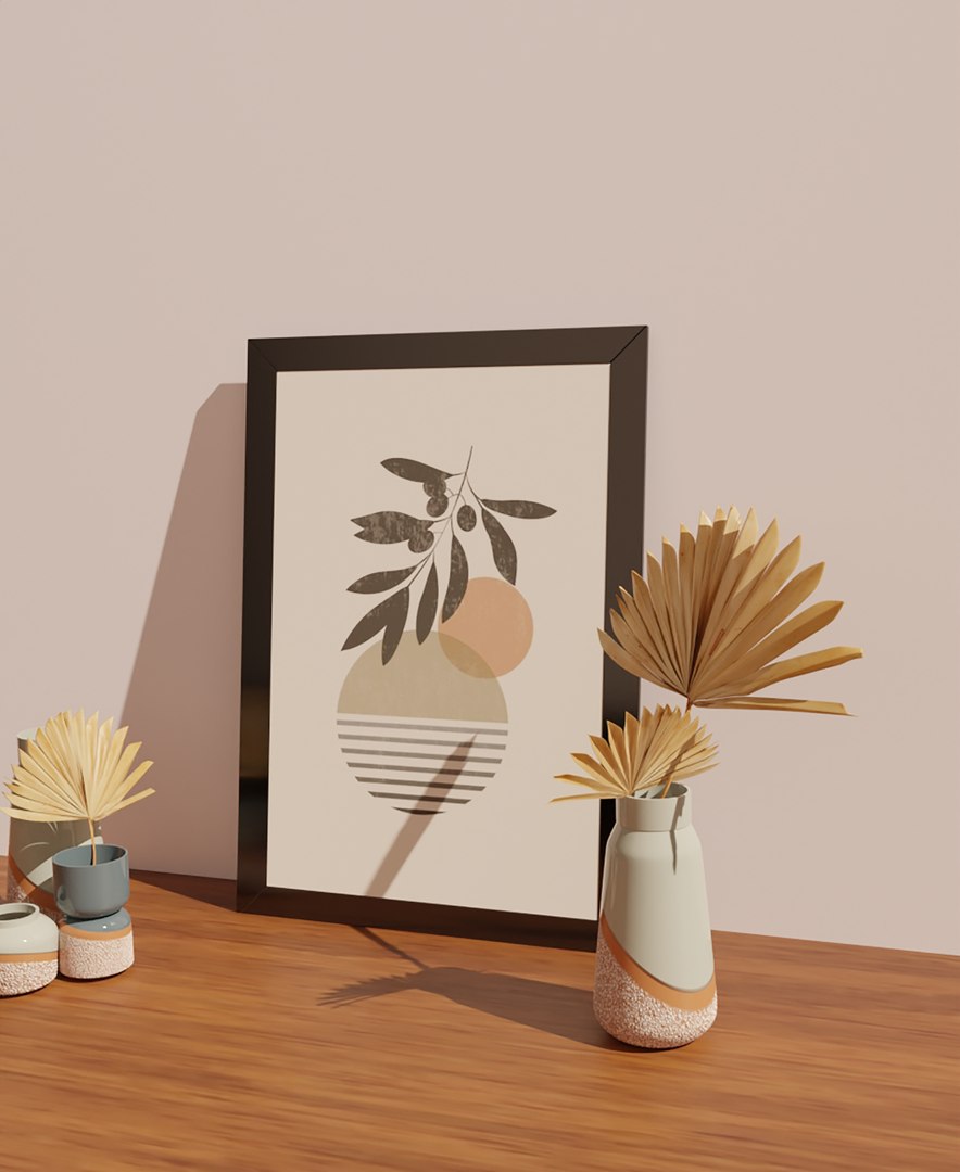 Free Nature Fusion Boho Art 3D model - TurboSquid 2164258