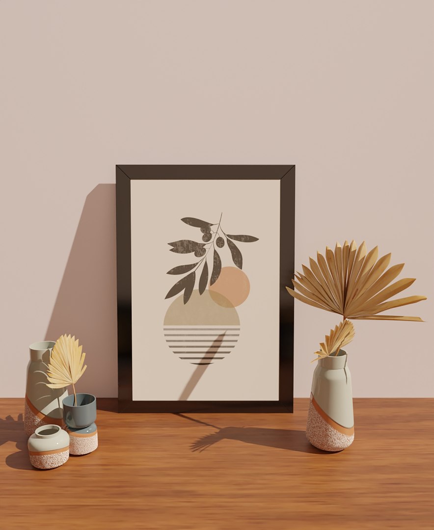 Free Nature Fusion Boho Art 3D model - TurboSquid 2164258