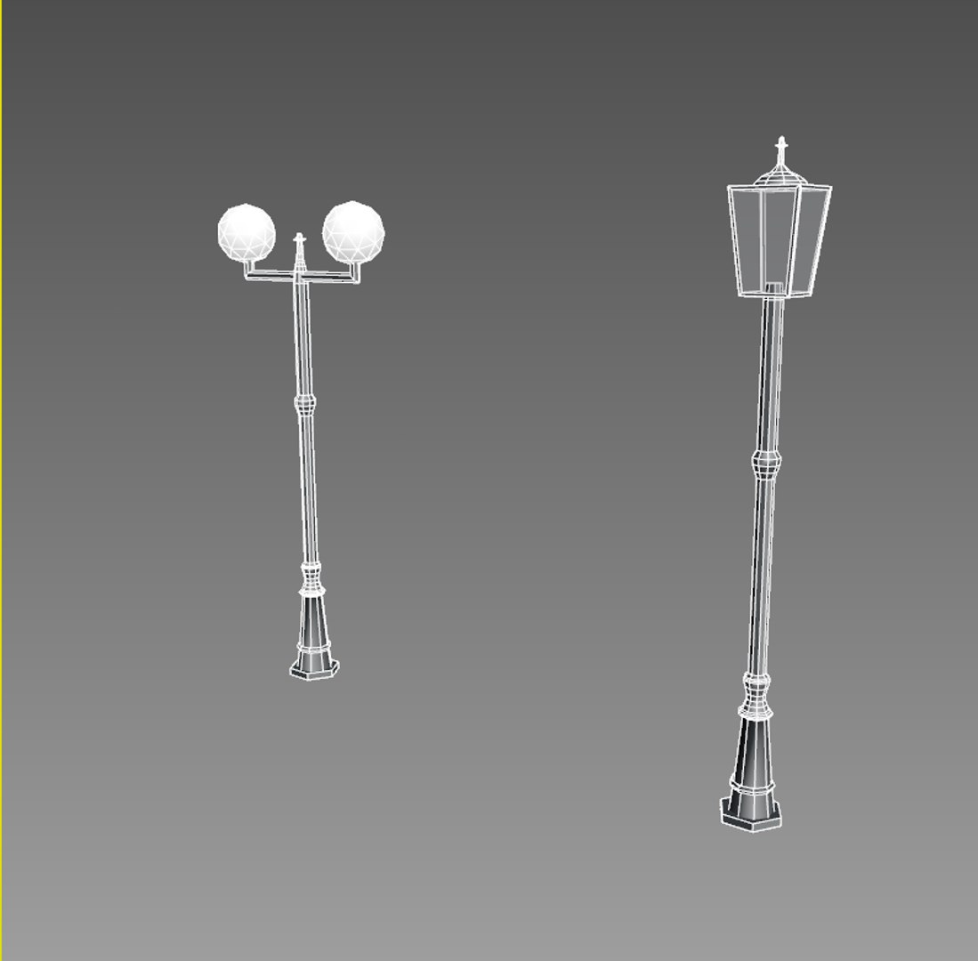 Road Lantern 3d Max