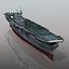 3d Uss Hornet Cv 8
