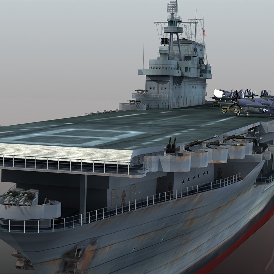 3d uss hornet cv 8