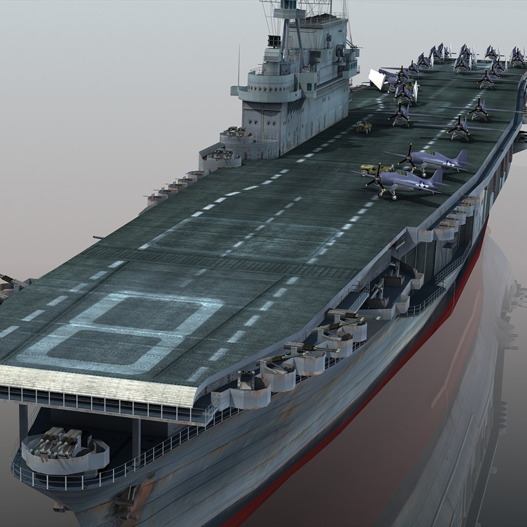 3d uss hornet cv 8