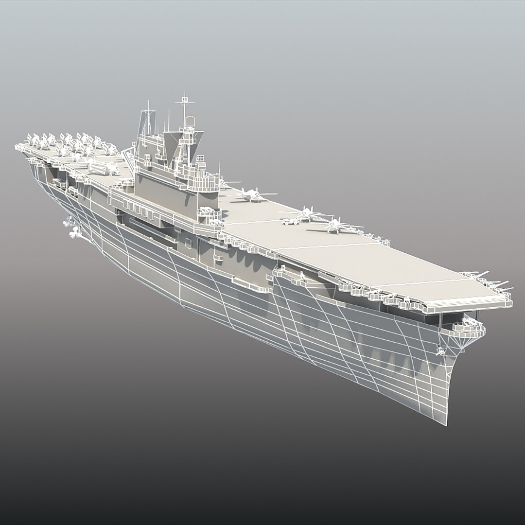 3d uss hornet cv 8
