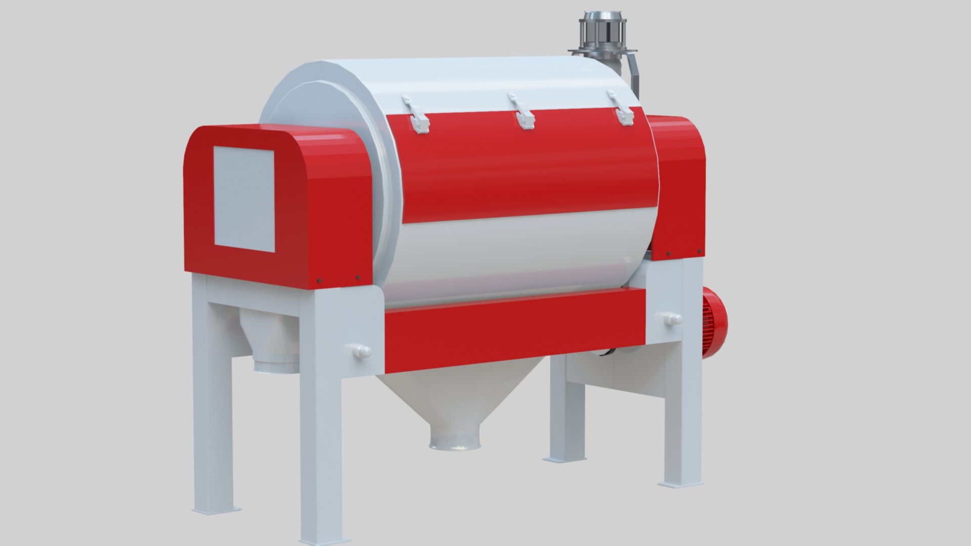 3D Vibro Bran Finisher - Wheat Grain Flour Milling Machine - TurboSquid ...