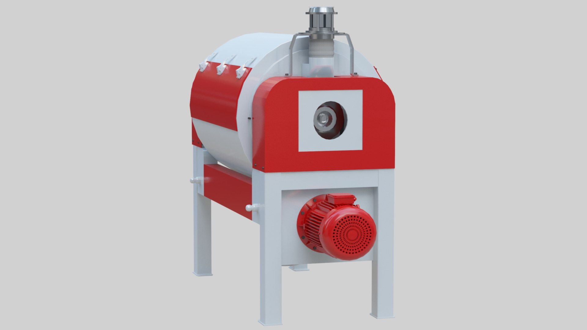 3D Vibro Bran Finisher - Wheat Grain Flour Milling Machine - TurboSquid ...