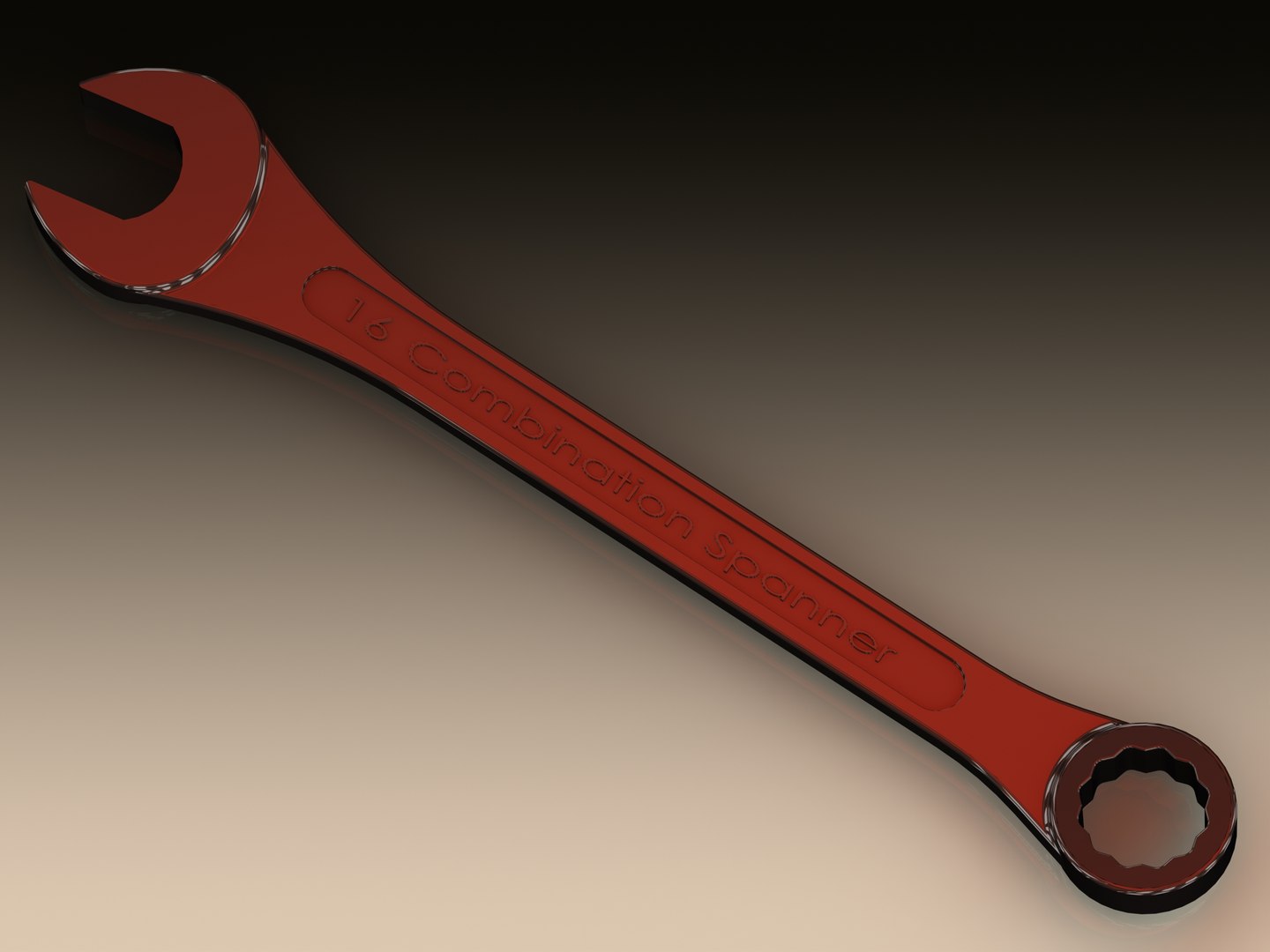 Metric Combination Spanner 16 Mm 3D - TurboSquid 2176780