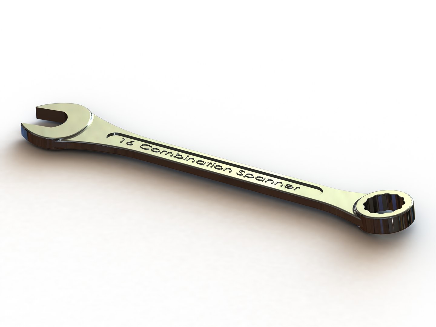 Metric Combination Spanner 16 Mm 3D - TurboSquid 2176780