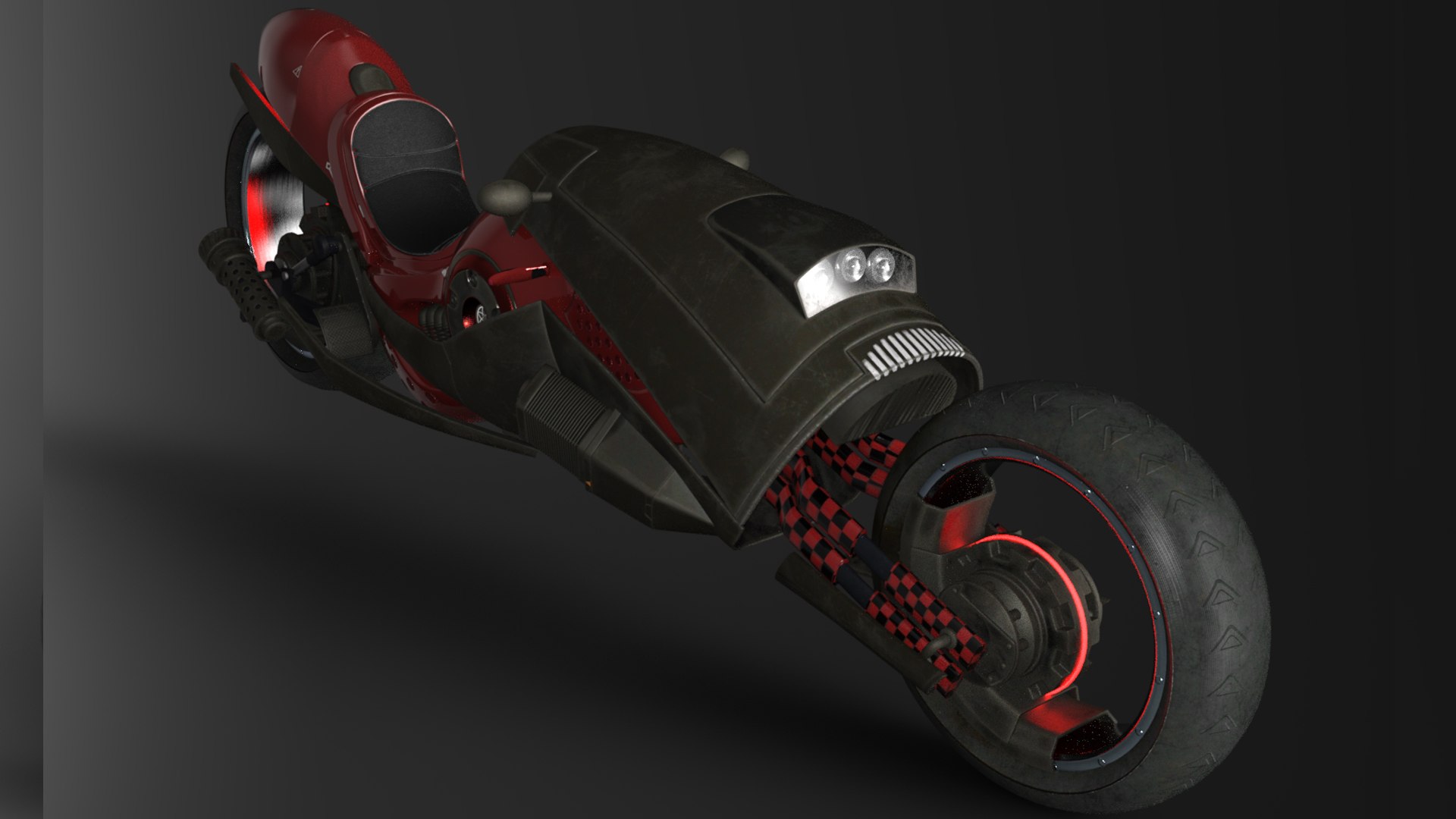 Sci-Fi Motorcycle 3D Model - TurboSquid 2079842