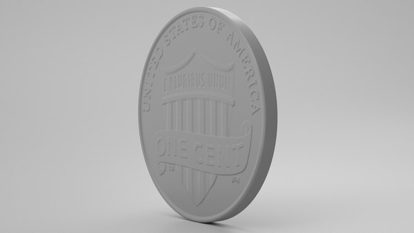 3D penny coin pbr - TurboSquid 1680462