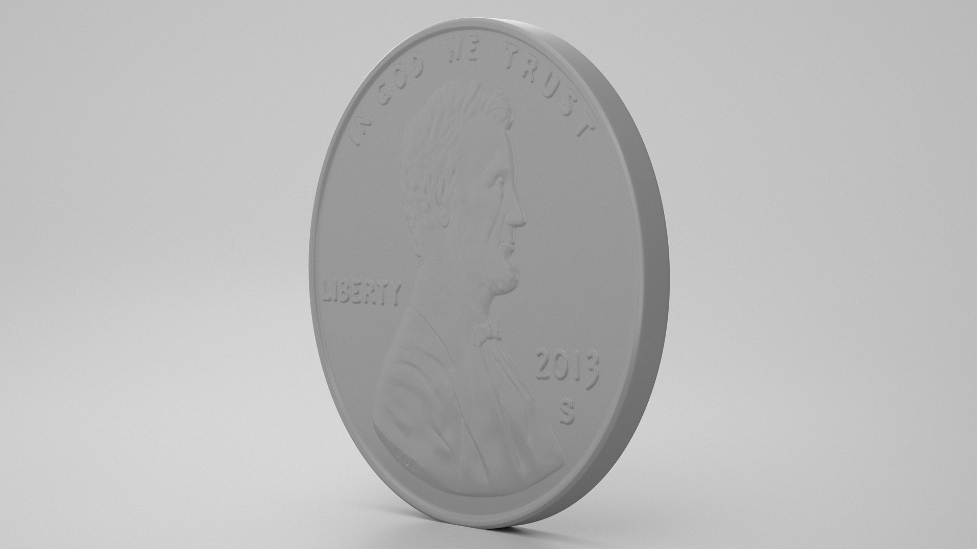 3D Penny Coin Pbr - TurboSquid 1680462