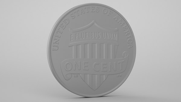 3D penny coin pbr - TurboSquid 1680462
