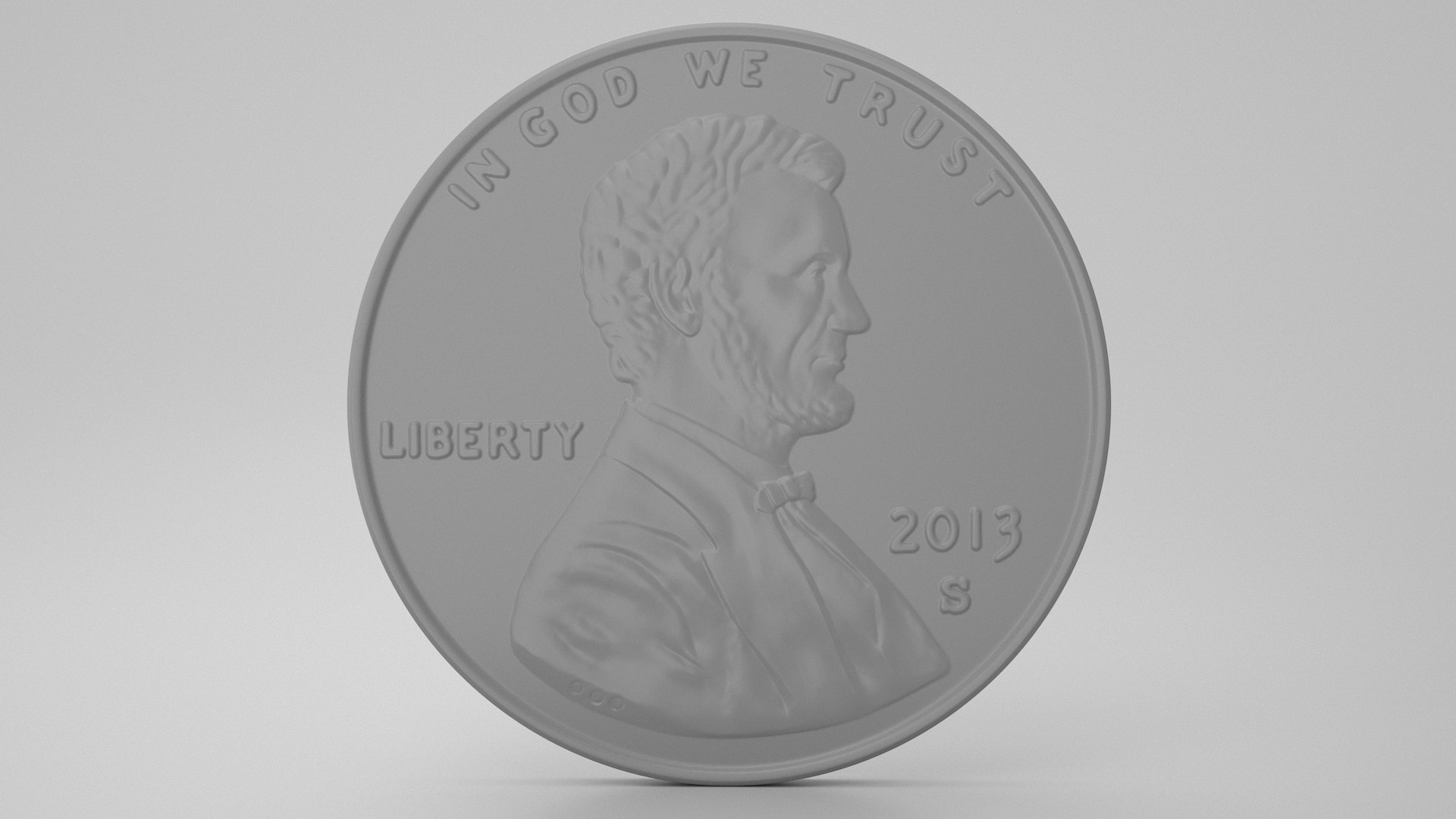 3D Penny Coin Pbr - TurboSquid 1680462