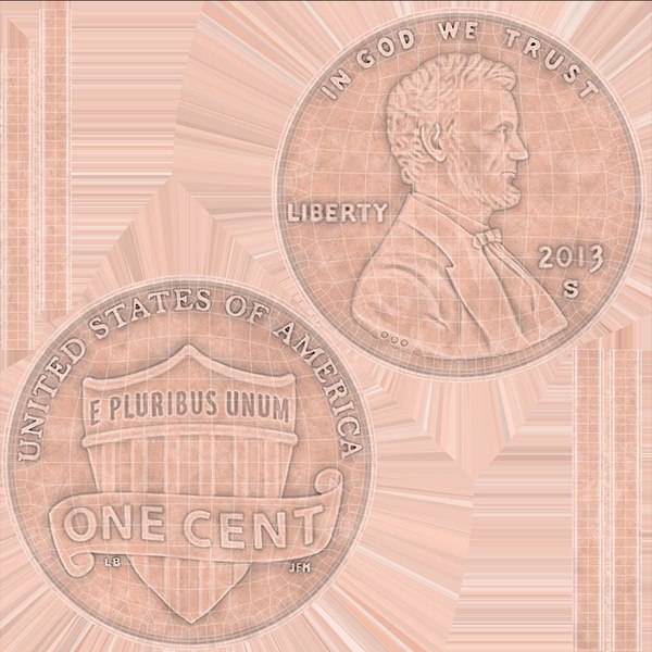3D penny coin pbr - TurboSquid 1680462