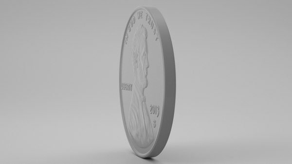 3D penny coin pbr - TurboSquid 1680462