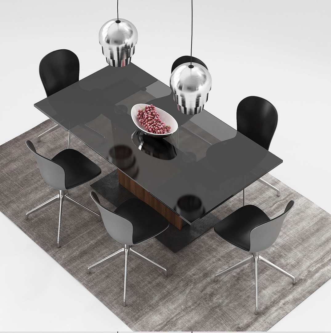 3D Table Boconcept Monza Adelaide - TurboSquid 1240582