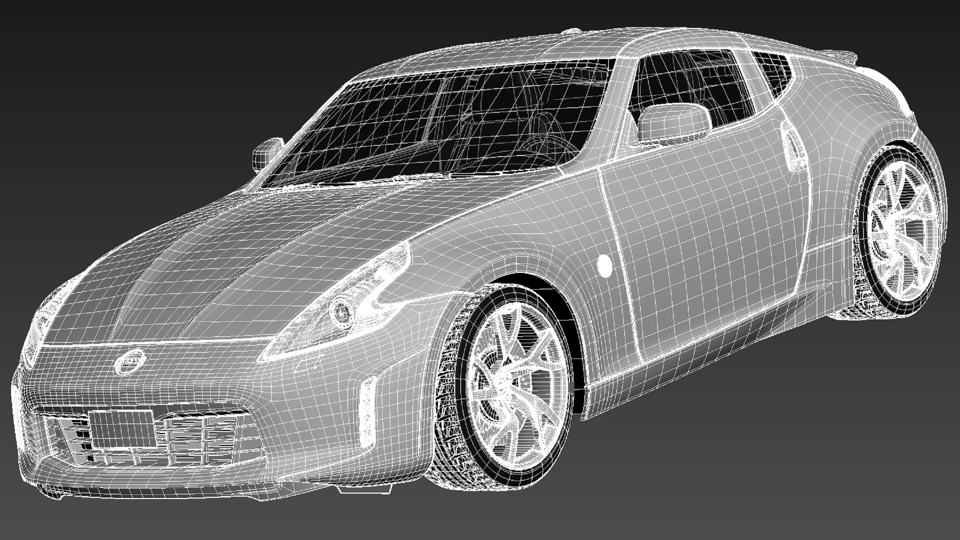 2015 Nissan Z 3d Model