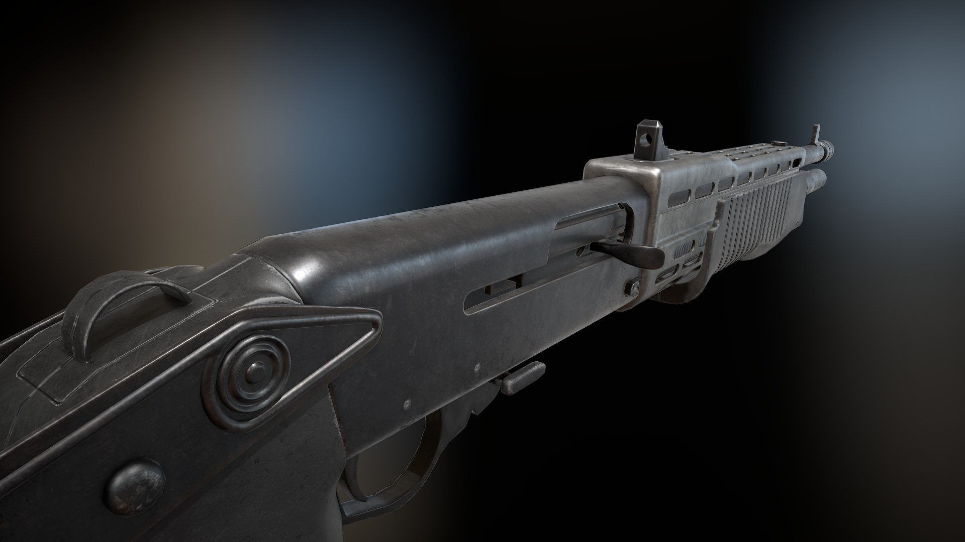 3D The Franchi SPAS-12 Model - TurboSquid 2009112