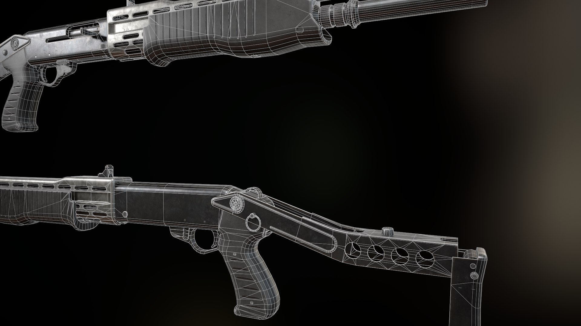 3D The Franchi SPAS-12 Model - TurboSquid 2009112