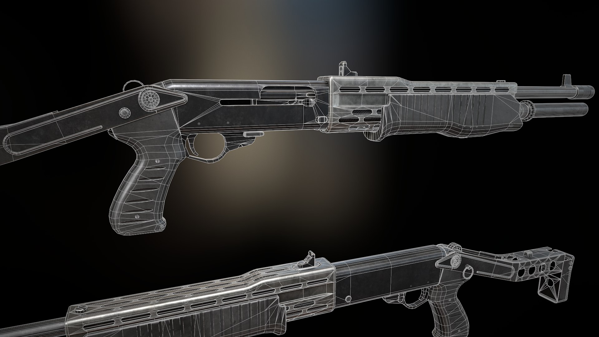 3D The Franchi SPAS-12 Model - TurboSquid 2009112