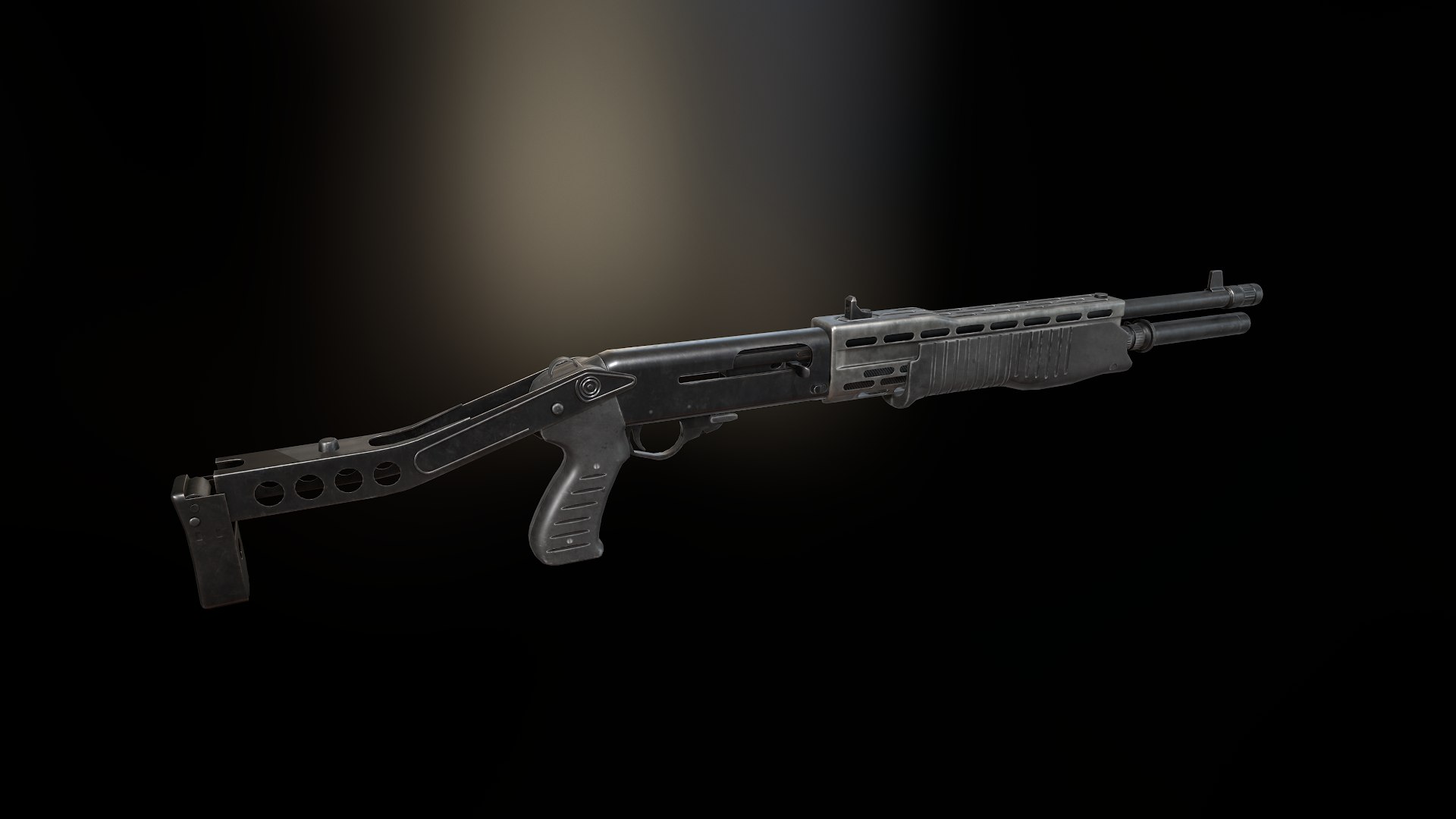 3D The Franchi SPAS-12 Model - TurboSquid 2009112