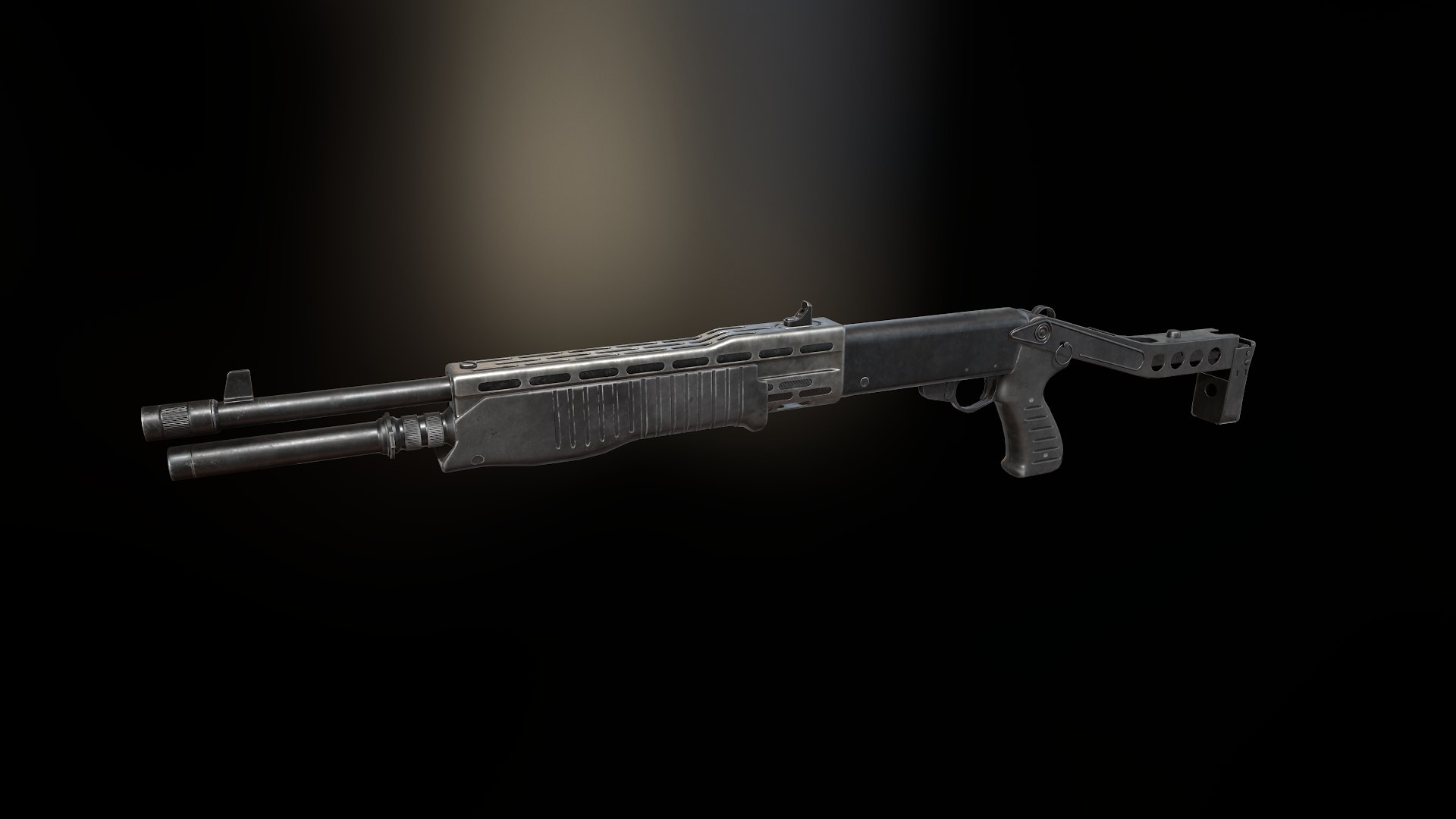 3D The Franchi SPAS-12 Model - TurboSquid 2009112