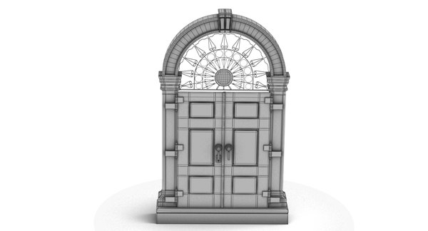 Entry door 3D model - TurboSquid 1414809
