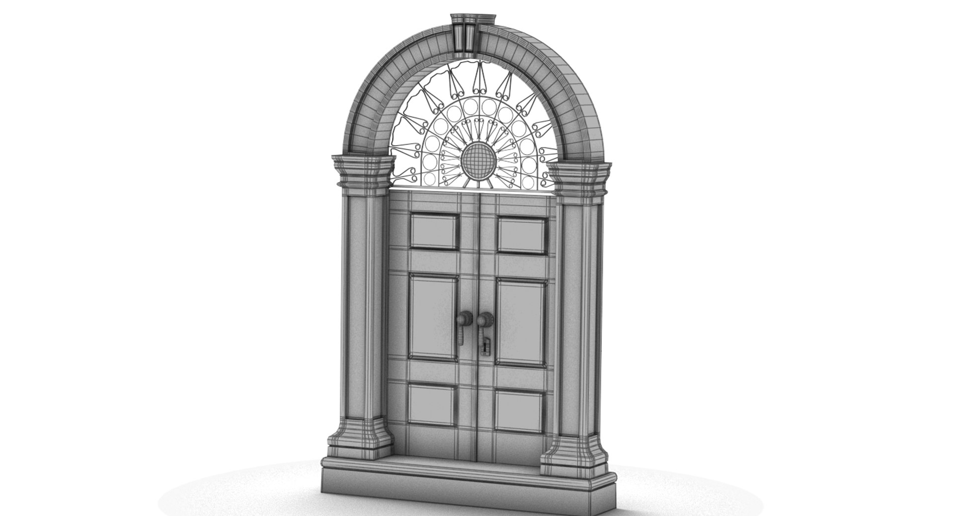 Entry Door 3D Model - TurboSquid 1414809