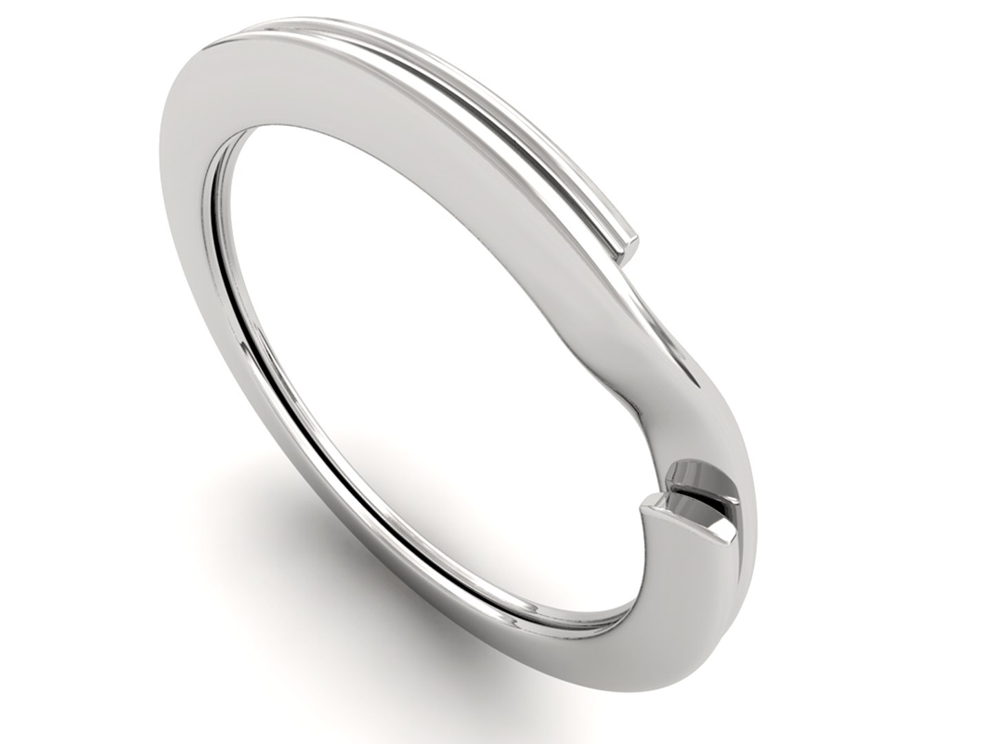 3d C4d Key Ring Keyring